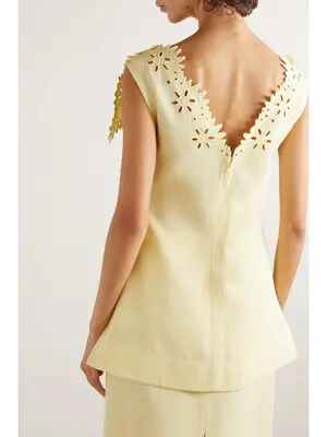 Bottega Veneta Layered Broderie Anglaise Top