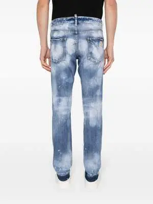 Dsquared2 Light Everglades Patch-detail Jeans