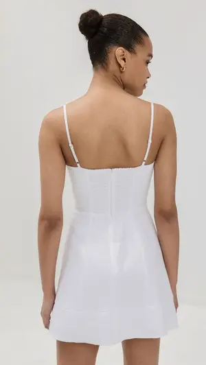 tie back a line dress Ever So Chic Halter Tie-Back A-Line Mini Dress main image 1