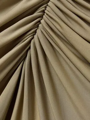 Christopher Esber Vivenda Cutout Draped Jersey Maxi Dress