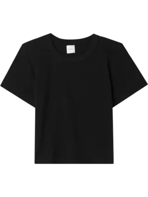 Leset Straight Hem T-shirts For Women