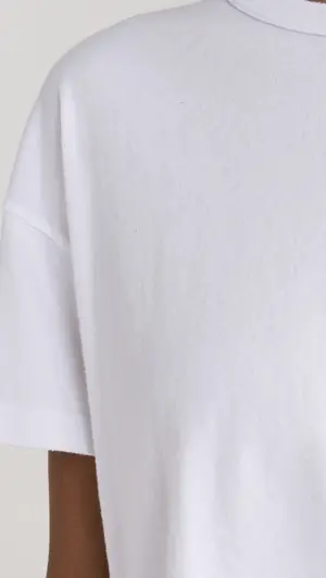 Year Of Ours Yos Cropped Tee - White