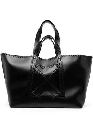 Off-white Textured Totes