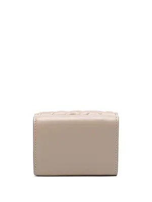 Fendi Baguette Ff-embossed Tri-fold Wallet - Grey