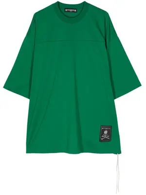 MASTERMIND WORLD Logo-print Crew-neck T-shirt - Green