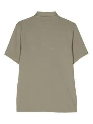 Barbour Logo-embroidered Cotton Polo Shirt - Green