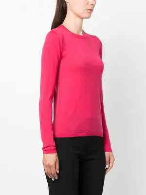 Max Mara Crew-neck Ribbed-knit Top