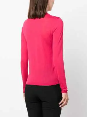 Max Mara Crew-neck Ribbed-knit Top