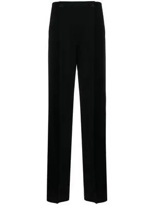 Max Mara Satin-finish Wide-leg Trousers