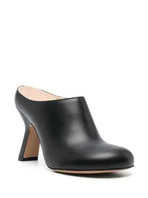 Loewe Terra 90mm Leather Mules