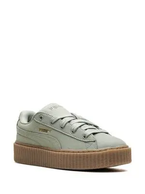 PUMA X Fenty Creeper Phatty Nubuck Sneakers - Green