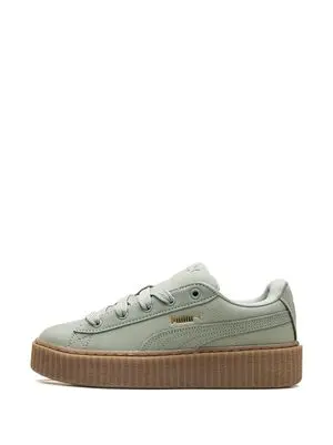 PUMA X Fenty Creeper Phatty Nubuck Sneakers - Green