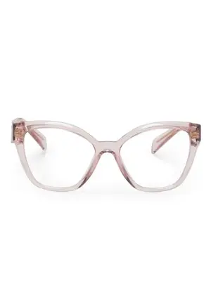 Prada Cat-eye Frame Glasses - Pink