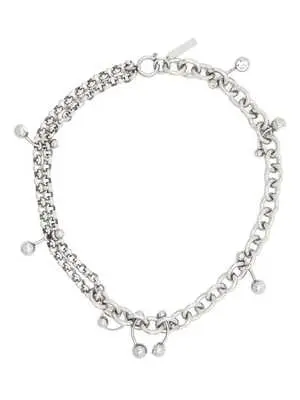 JUSTINE CLENQUET Holly Piercing-detailed Necklace
