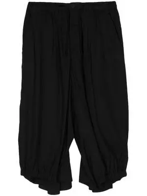 Yohji Yamamoto Elasticated Bottoms For Men