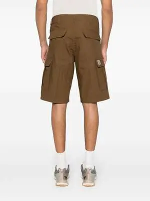 Carhartt Work In Progress Logo-patch Cargo Shorts - Brown