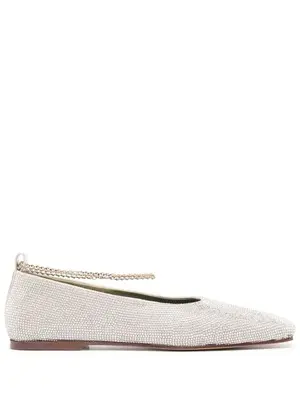 MARIA LUCA Augusta Ballerina Shoes - Silver