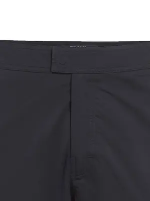 Zegna 232 Road Brand Mark Swim Shorts - Black