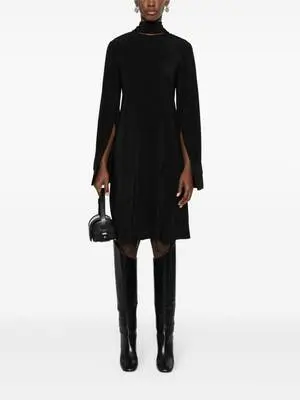 Helmut Lang V-neck Mini Dress