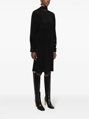 Helmut Lang V-neck Mini Dress