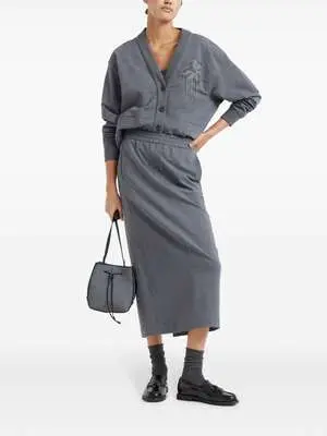 Brunello Cucinelli Sleeveless Top - Grey