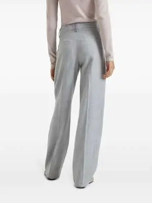 Brunello Cucinelli Pleated Wide-leg Trousers