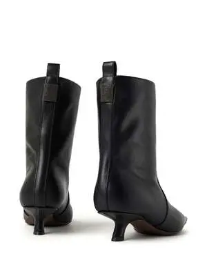 Brunello Cucinelli Leather Ankle Boots