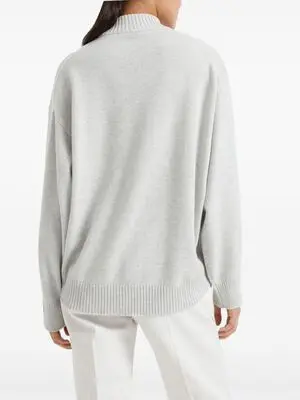 Brunello Cucinelli Embellished Turtleneck Jumper