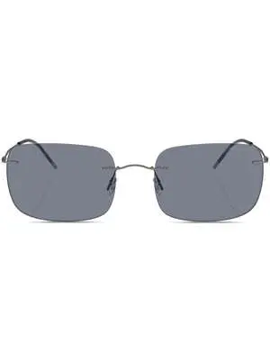 Giorgio Armani Square Sunglasses - Silver