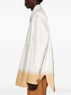 LANVIN Gradient-effect Drop-shoulder Shirt