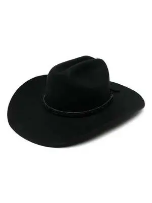 Lack Of Color The Ridge Cowboy Hat - Black