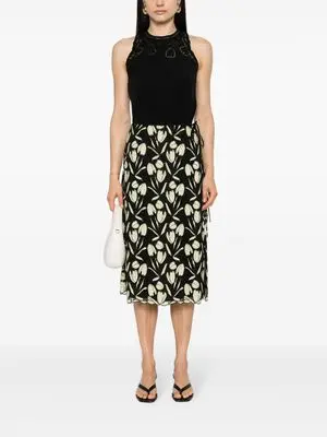 Paul Smith Guipure-lace Midi Skirt