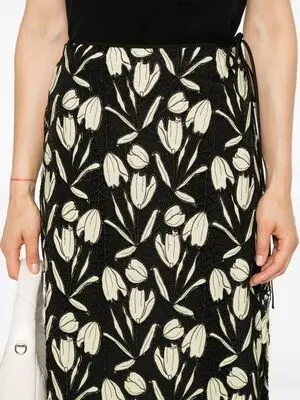 Paul Smith Guipure-lace Midi Skirt