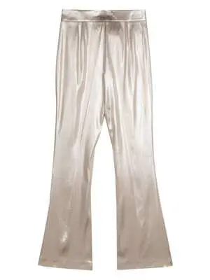 GENNY Lamé Flared Trousers