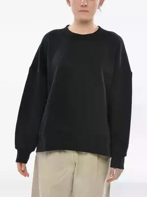 Palm Angels Logo-print Long-sleeve Top - Black