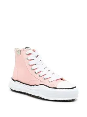 Mihara Yasuhiro Peterson Cotton-canvas Sneakers - Pink