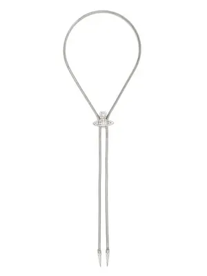 VIVIENNE WESTWOOD Vivienne Westwood Orb-Motif Bolo Tie Silver