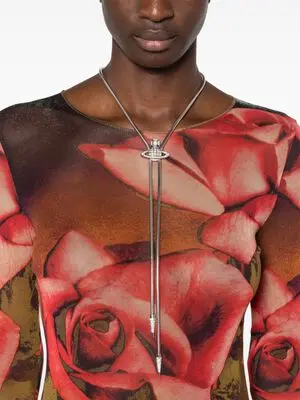 VIVIENNE WESTWOOD Orb-motif Bolo Tie - Silver