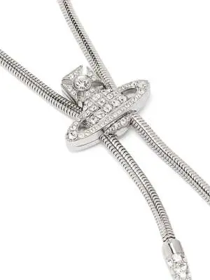 VIVIENNE WESTWOOD Orb-motif Bolo Tie - Silver