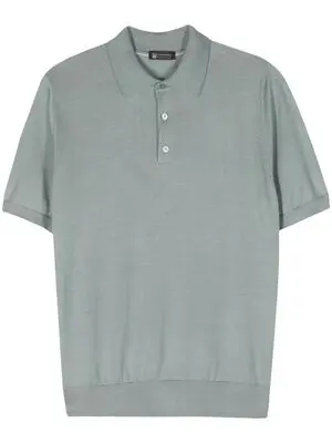 Colombo Cashmere-blend Polo Shirt