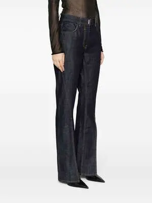 Givenchy Front-slit Flared Jeans