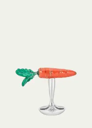 FILS UNIQUE Carrots Enamel Cufflinks