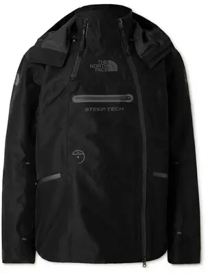 The North Face Steep Tech Logo-AppliquéD Gore-Tex® Hooded Jacket