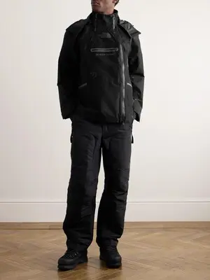 The North Face Steep Tech Logo-appliquéd Gore-tex® Hooded Jacket