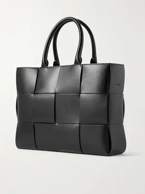 Bottega Veneta Arco Intrecciato Tote Bag - Black