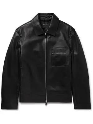 YVES SALOMON Leather Jacket