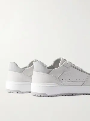 Brunello Cucinelli Full-grain Leather Low-top Sneakers