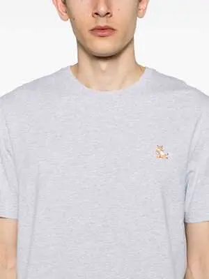 Maison Kitsuné Chillax Fox-patch Cotton T-shirt
