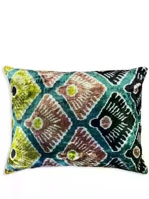 LES-OTTOMANS Shell Velvet Cushion