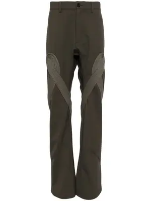 KIKO KOSTADINOV Deultum Straight-leg Trousers - Neutrals